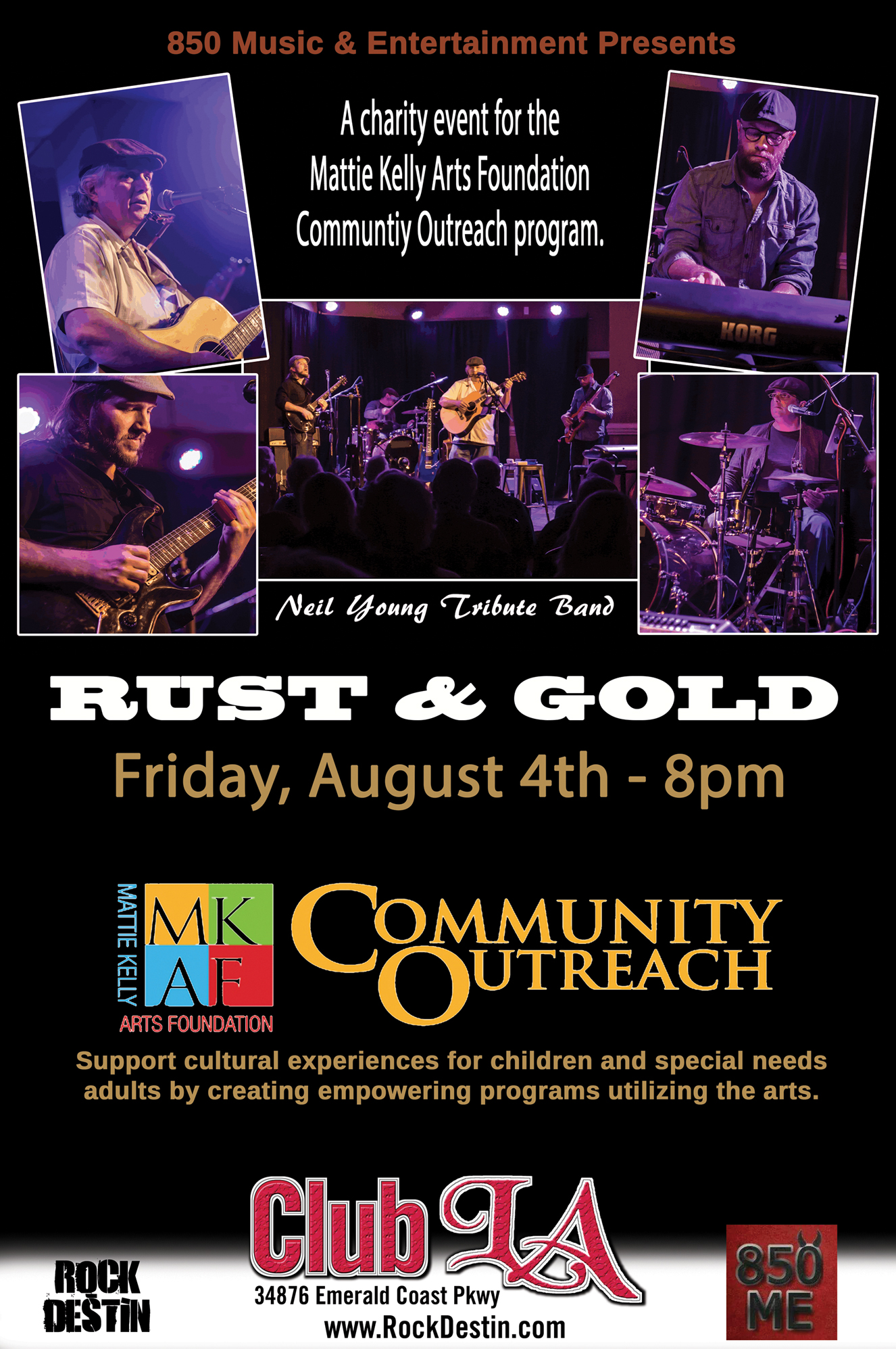 Rust & Gold at CLUB LA - Rust & Gold Neil Young Tribute Band